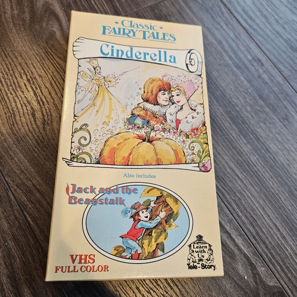Other Classic Fairy Tales Cinderella And Jack The Beanstalk Vhs